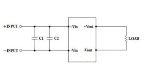 DC-DC converter printed circuit board and input power considerations